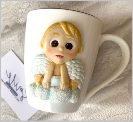 Polymer clay angels ideas | 55 photo DIY