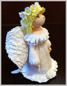 Polymer clay angels ideas | 55 photo DIY