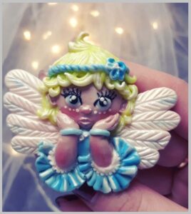 Polymer clay angels ideas | 55 photo DIY