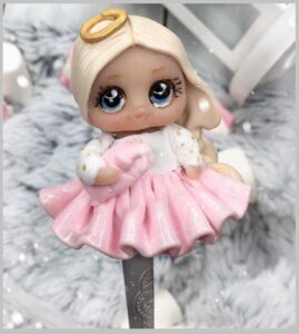 Polymer clay angels ideas | 55 photo DIY