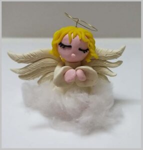 Polymer clay angels ideas | 55 photo DIY