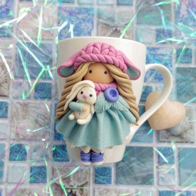 50 Polymer clay mug ideas - Polymer clay crafts