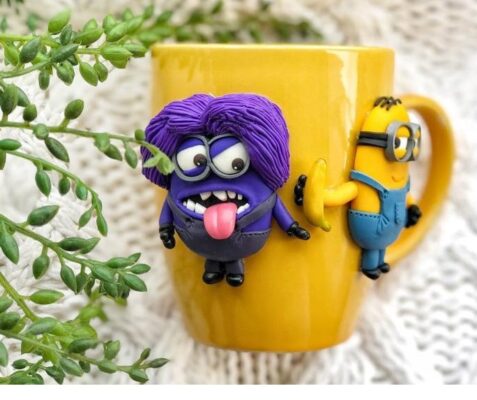 55+ best cute ideas of polymer clay minions