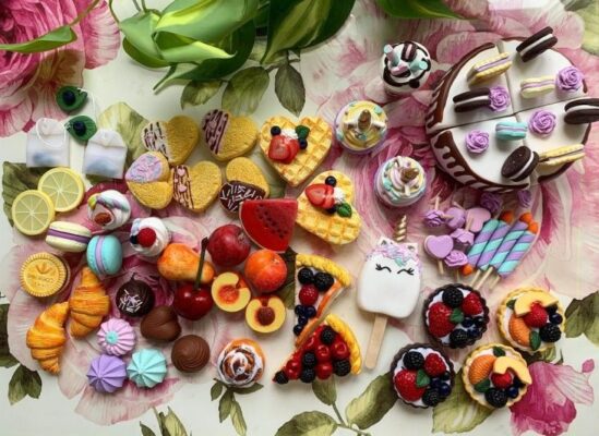 100+ Polymer clay desserts ideas - Polymer clay crafts